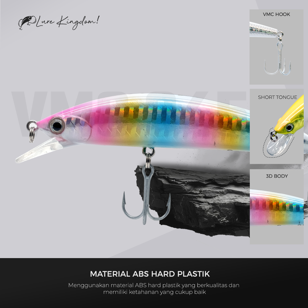 LURE KINGDOM VMC HOOKS 9450 90MM – Go-Strike By Versus