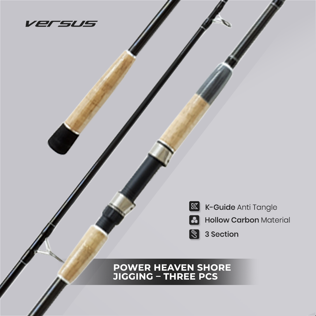 POWER HEAVEN SHORE JIGGING – THREE PCS – Go-Strike By Versus