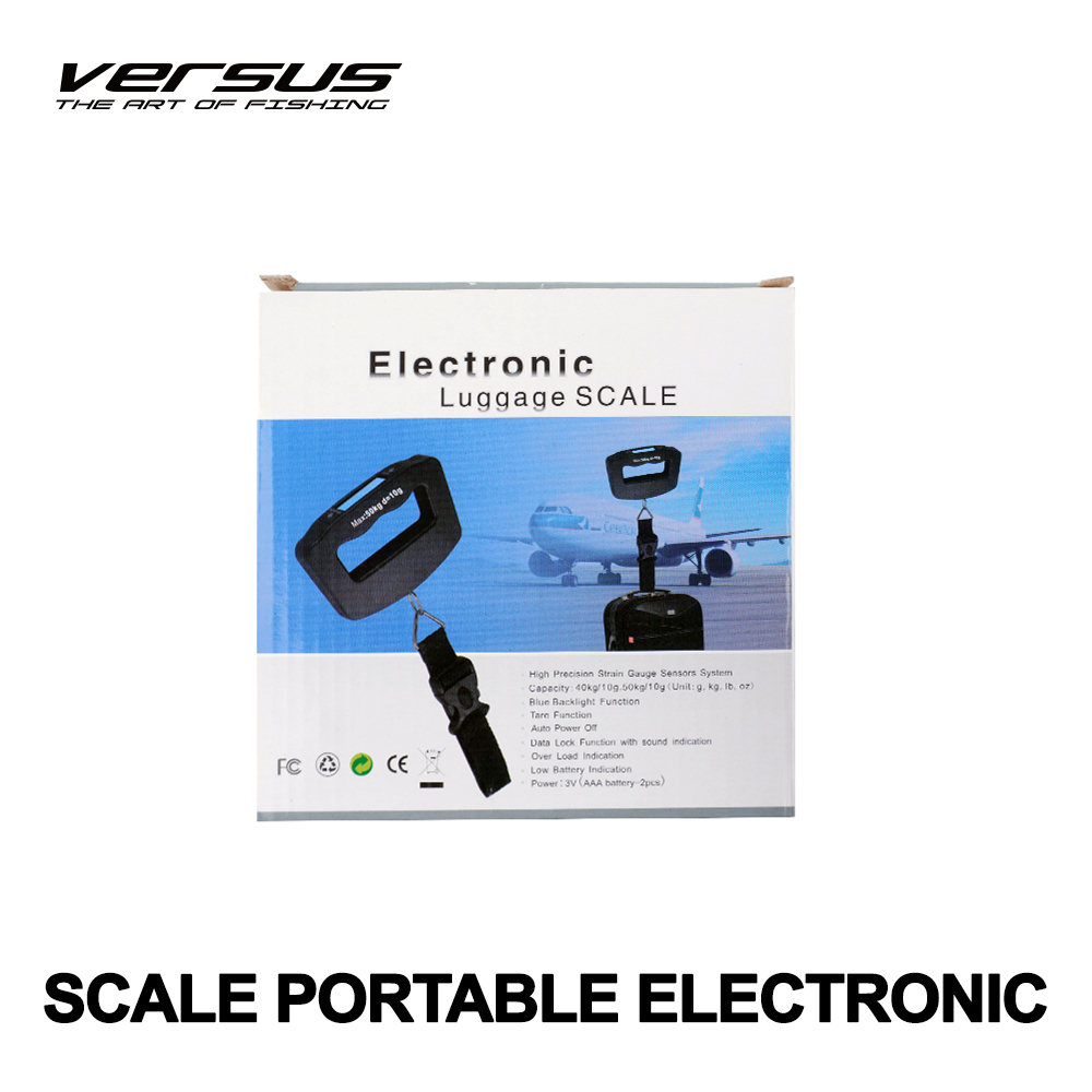 SCALE PORTABLE ELECTRONIC HANDLE 50KG – Go-Strike By Versus